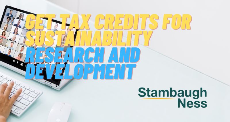 Get Tax Credits for Sustainability Research and Development – AICC Now